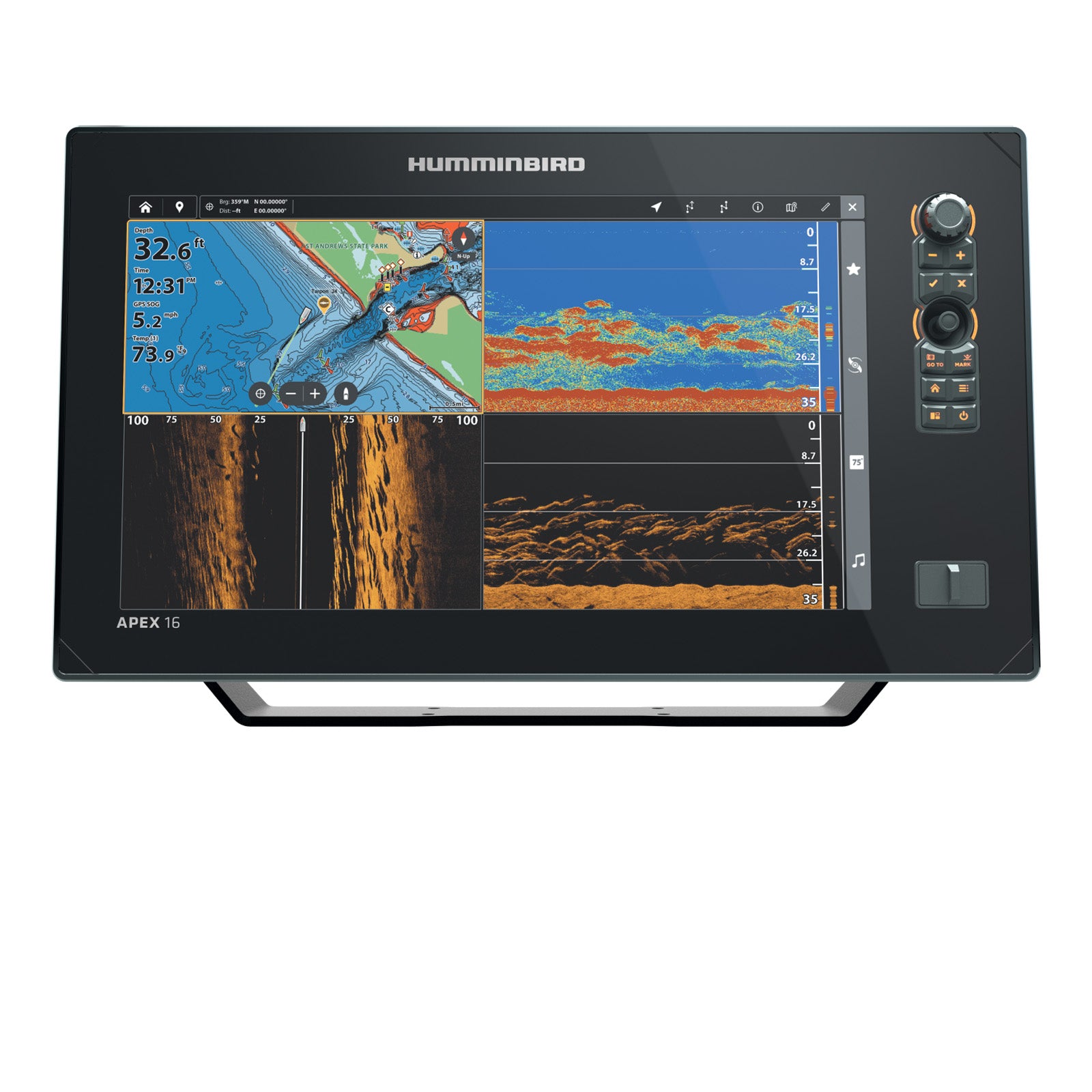 APEX 16 MEGA SI+ CHARTPLOTTER CHO – C and O Marine Parts